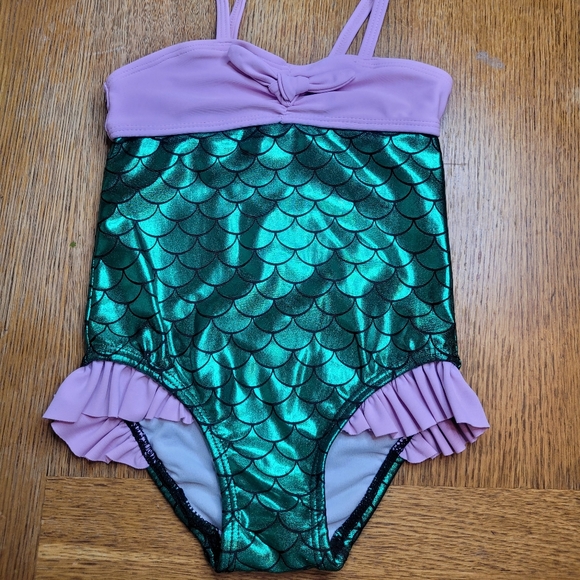 OshKosh B'gosh | Swim | Genuine Kids Baby Girls Swimsuit Mermaid Ariel ...